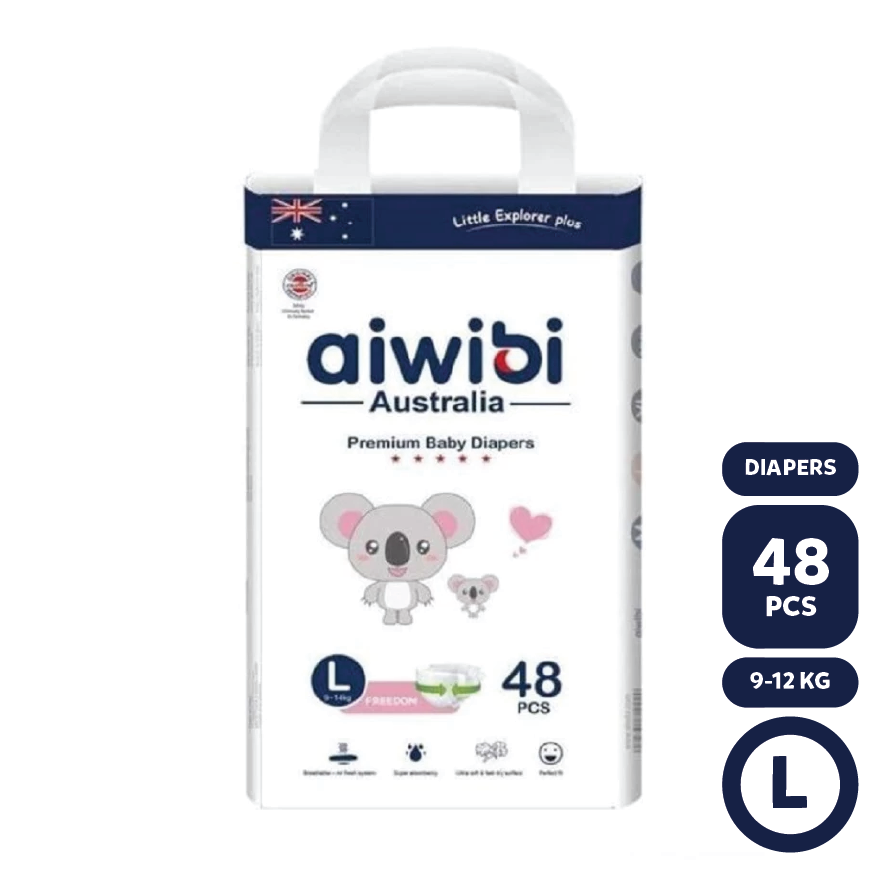 AIWIBI Diapers - L - 48pcs – Relax Maldives