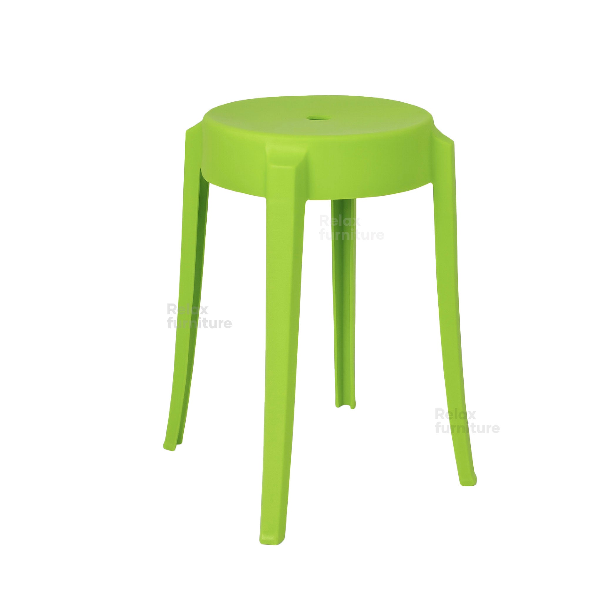Plastic stool - Green – Relax Maldives